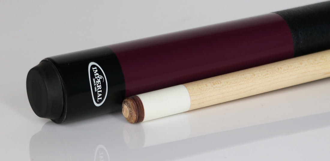 Imperial Premier Purple Pool Cue with Linen Wrap Case of 24ct ...
